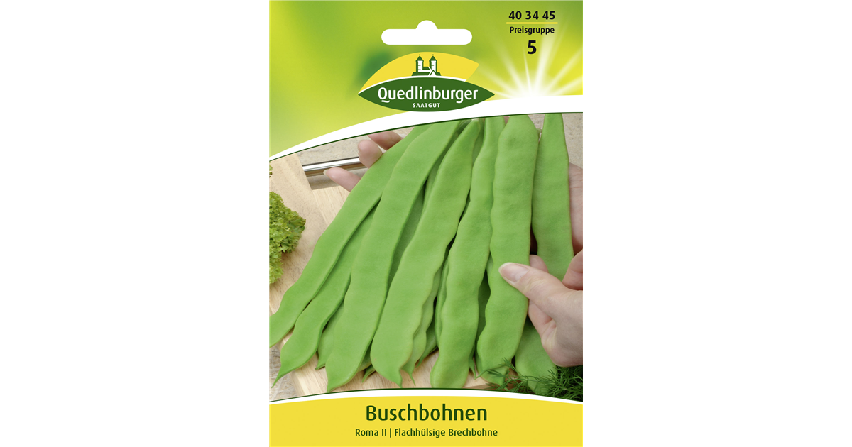 Buschbohnensamen 'Roma II'